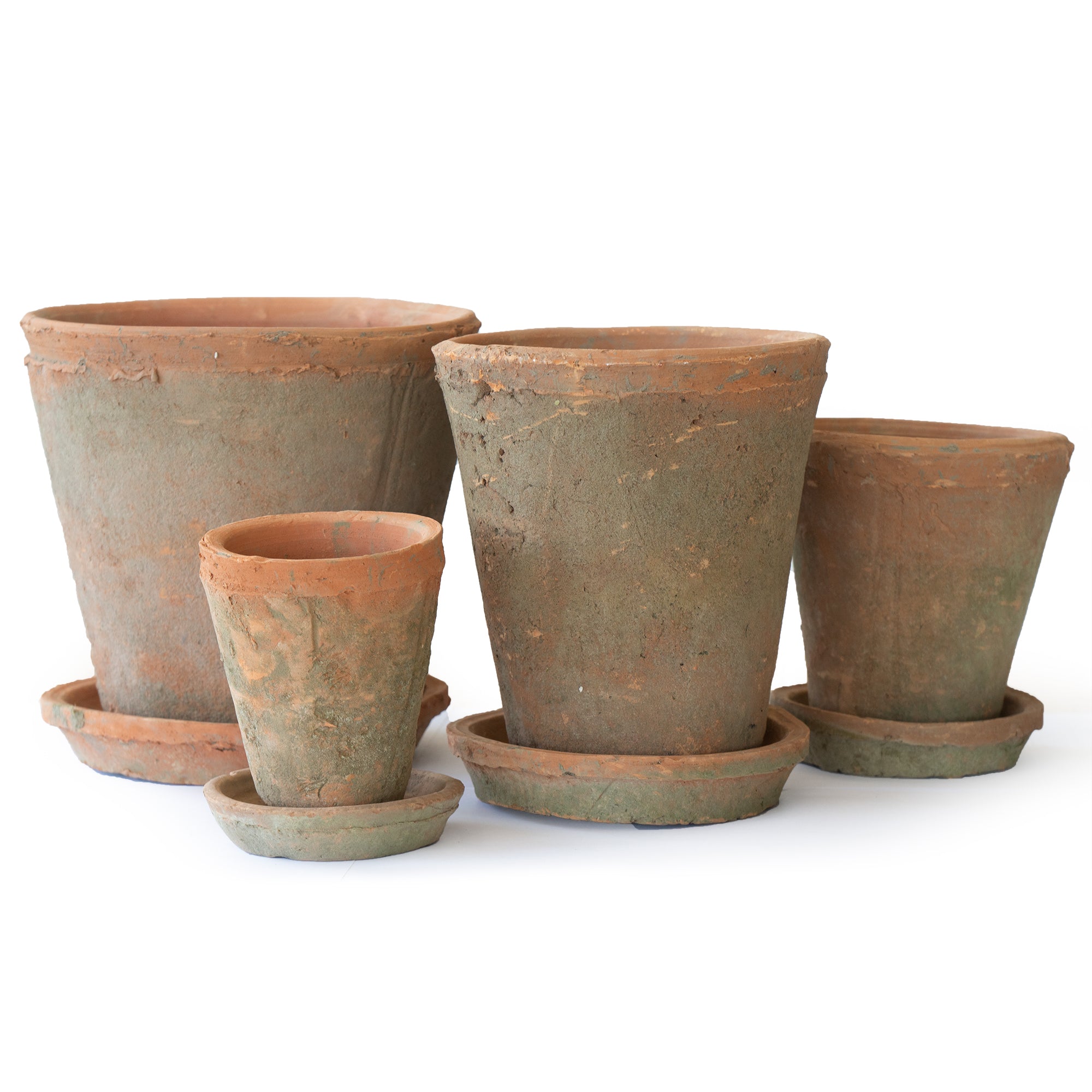 Terracotta Antikk Høy 4stk sett | Potter og Potteskjulere | Godvår.no ...